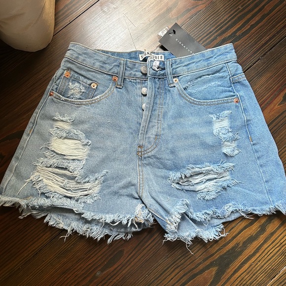 Signature8 | Shorts | Signature8 Button Fly Denim Shorts | Poshmark